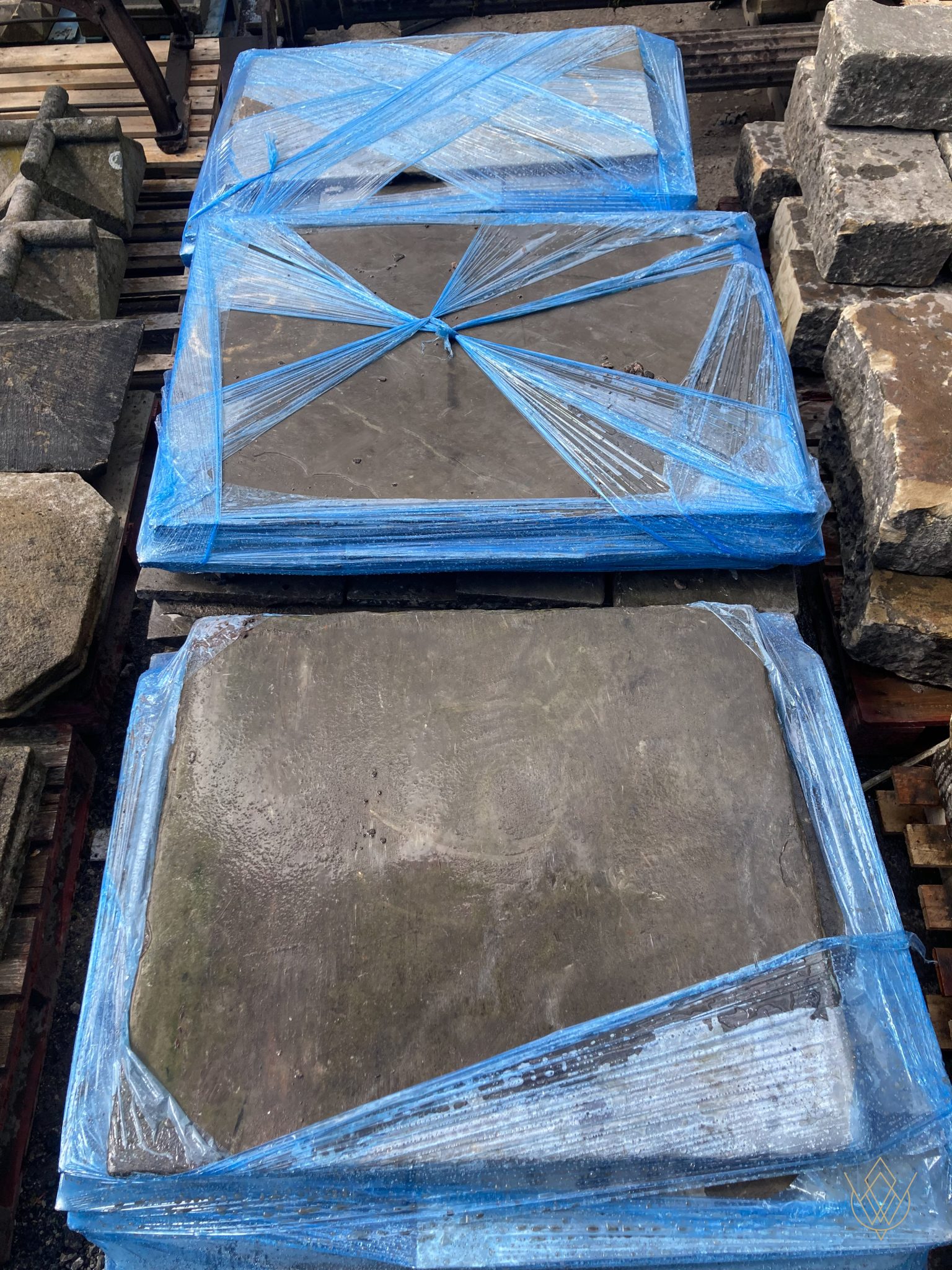 Reclaimed York Stone Cathedral Flags - WillMow - Reclamation and Salvage