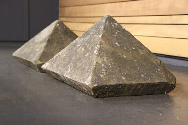 19th Century Sandstone Pyramid Pier Caps - WM10174 - WillMow ...