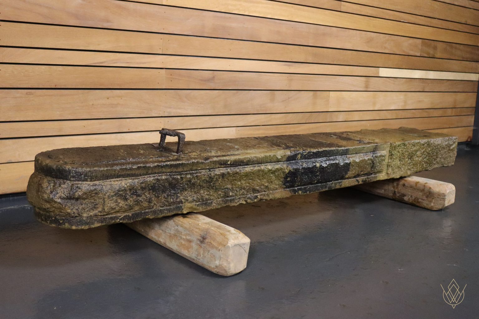 Reclaimed 19th Century Chiseled Stone Gate Post/Stoop - WM11083 ...