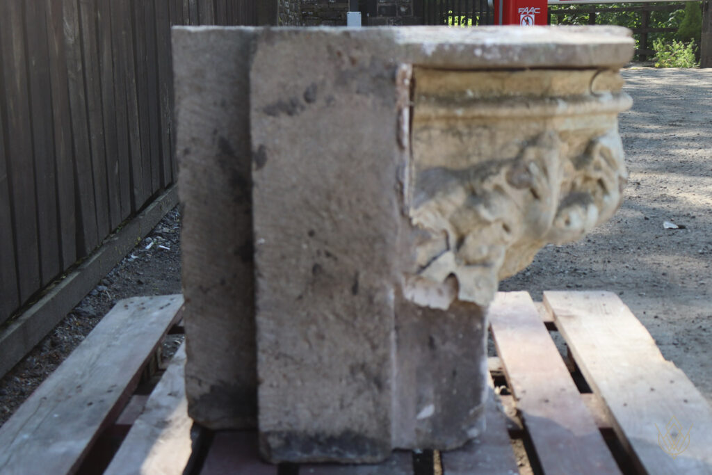 Large Decorative 19th Century Sandstone Carved Stone Plinth - WM11298 ...