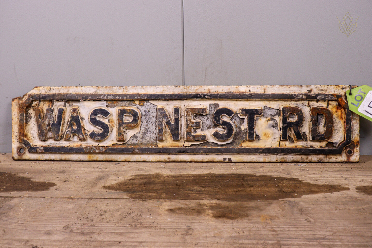 Antique ‘Wasp Nest Road’ Victorian Cast Iron Street Sign – WM11689 ...
